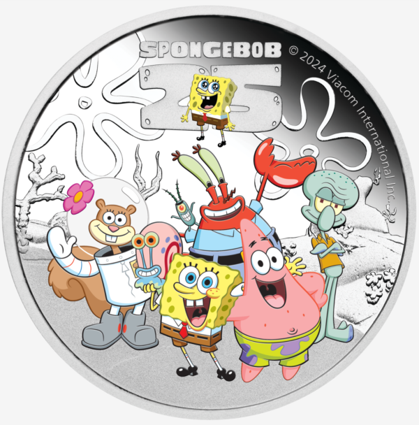 2024 Spongebob And Friends 1oz Silver Proof Coin – Coin Smith