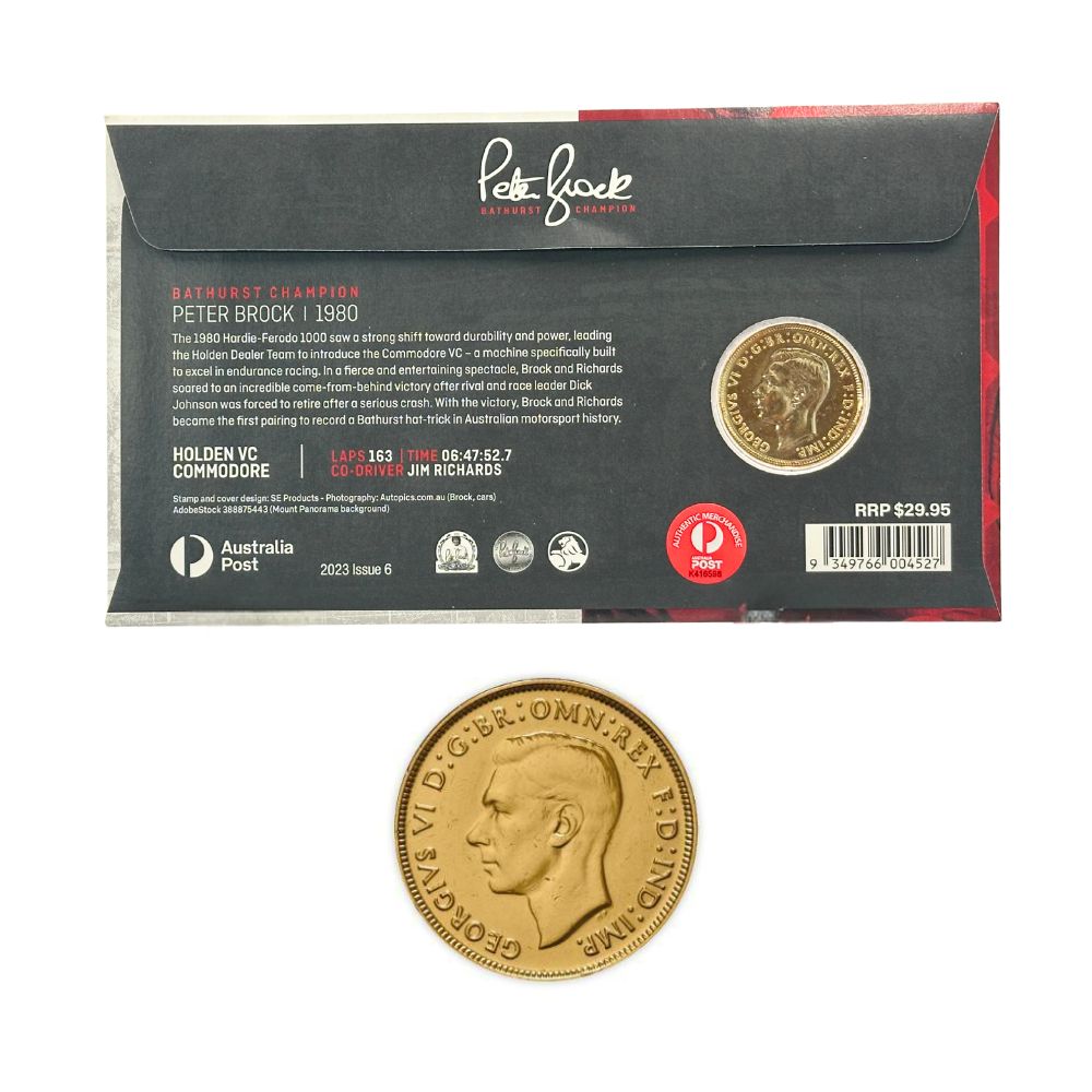 PNC – 2023 Bathurst Victories – Peter Brock – Numbered To 2500 – Coin Smith