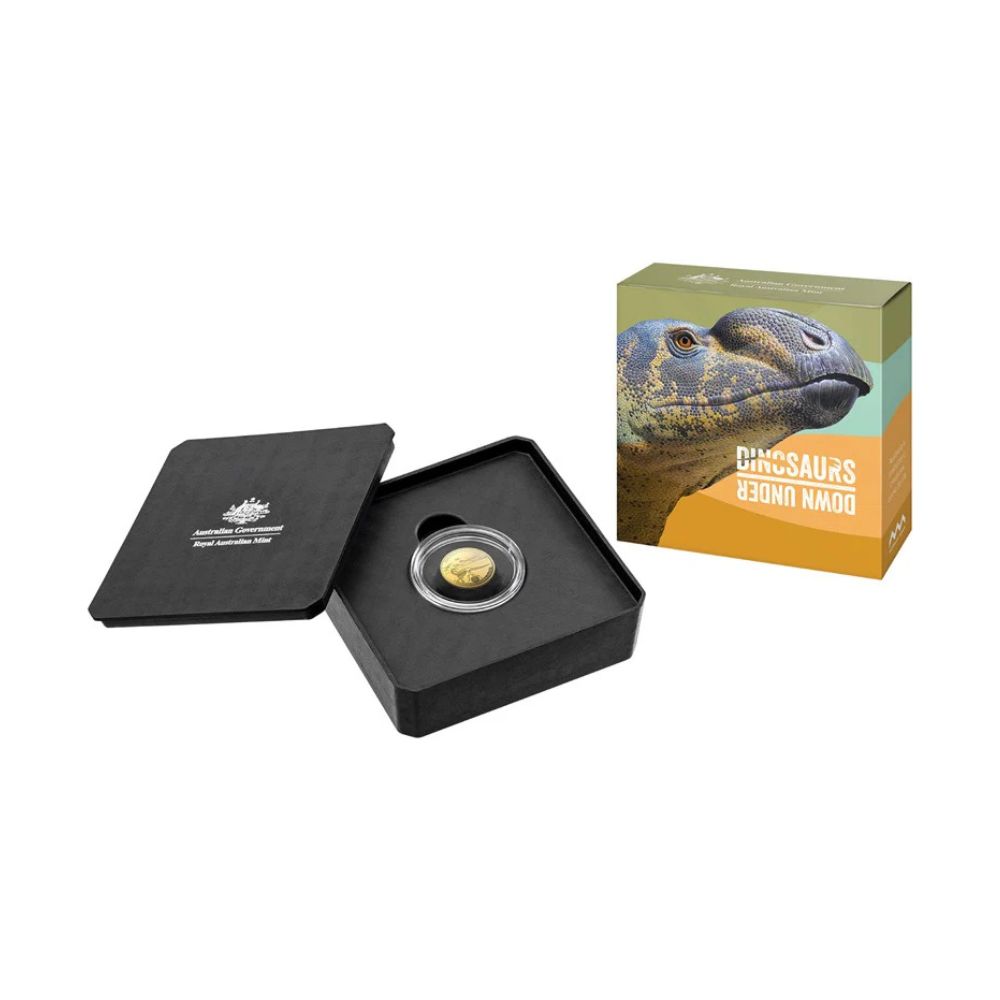 RAM – 2022 $10 Dinosaurs Down Under 1/10th oz Gold Proof – Coin Smith