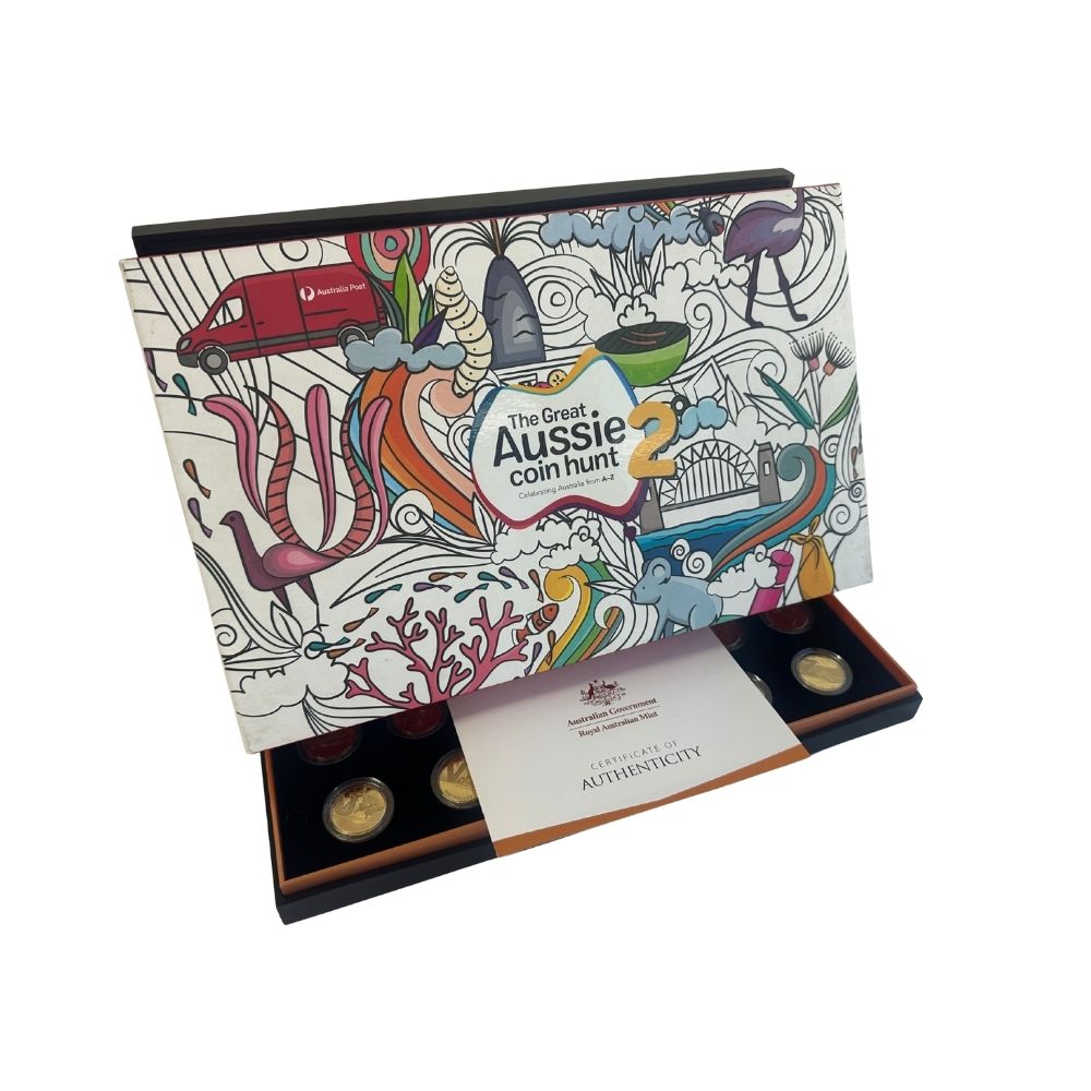 Sets – Great Aussie Coin Hunt 2 Proof Set – Coin Smith