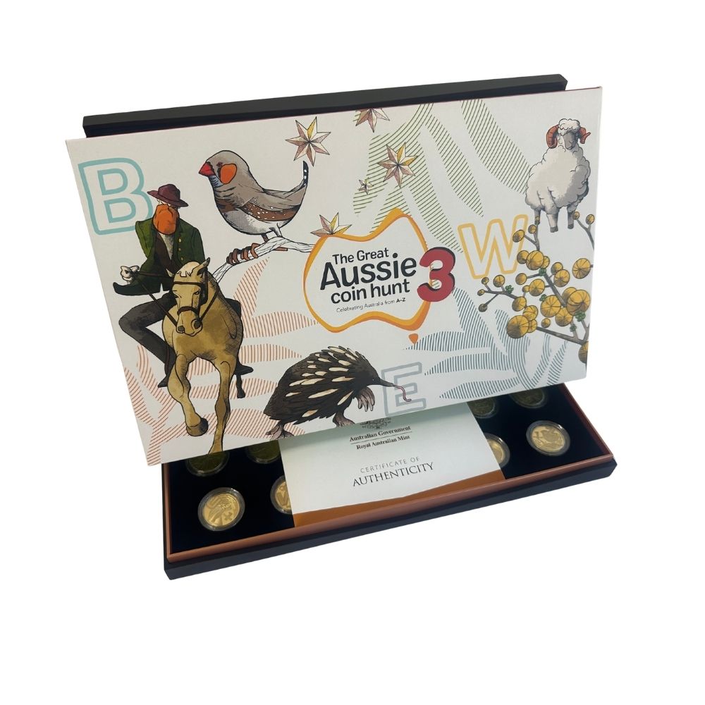 Sets – Great Aussie Coin Hunt 3 Proof Set – Coin Smith