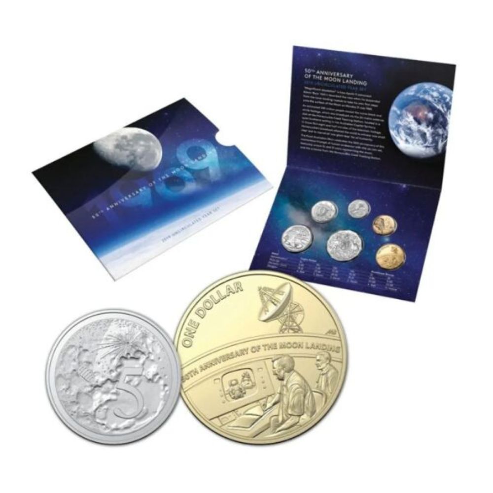 RAM – 2019 Proof Set – 50th Anniversary Of The Moon Landing – Coin Smith